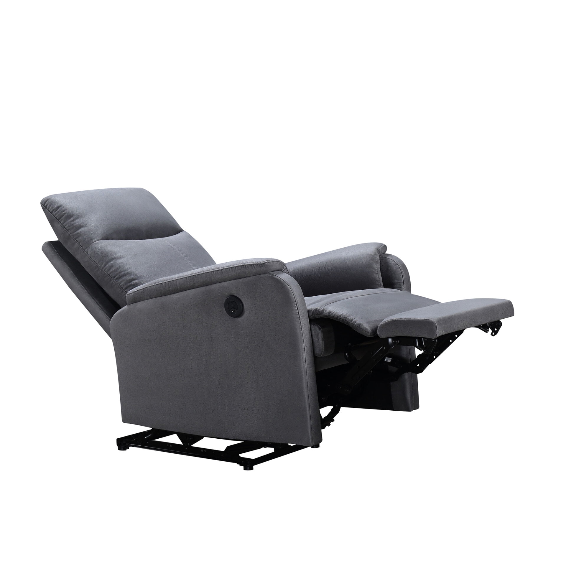 Power Recliner Chair with Adjustable Backrest and Extending Footrest ...