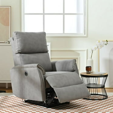 Electric Power Recliner Chair, Reclining Chair with Adjustable Backrest ...