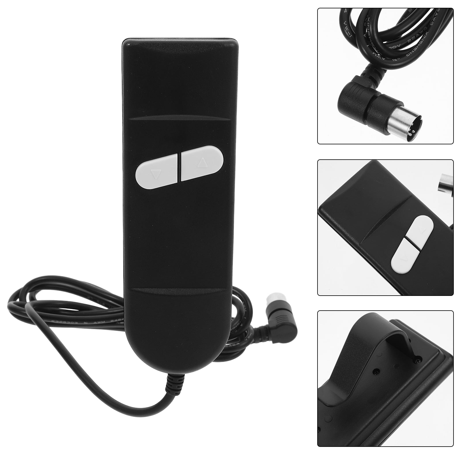 NUOLUX Massage Chair Control Abs Black 1Pcs 6.7x2.2x0.9in - Walmart.com