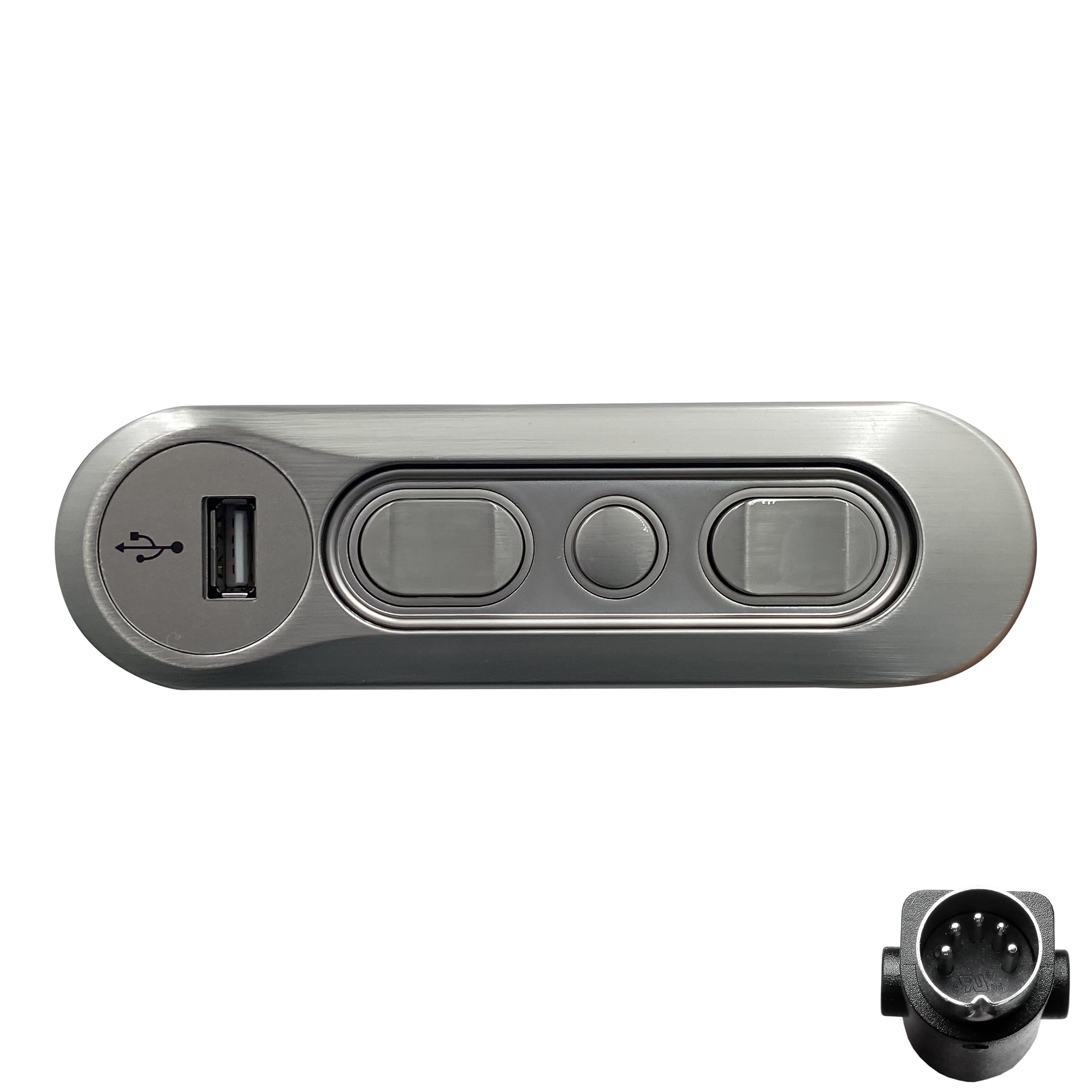 Power Recliner Kaidi 5 Button 5 Pin Switch Hand Control Model KDH127H-001 Replacement with USB ...