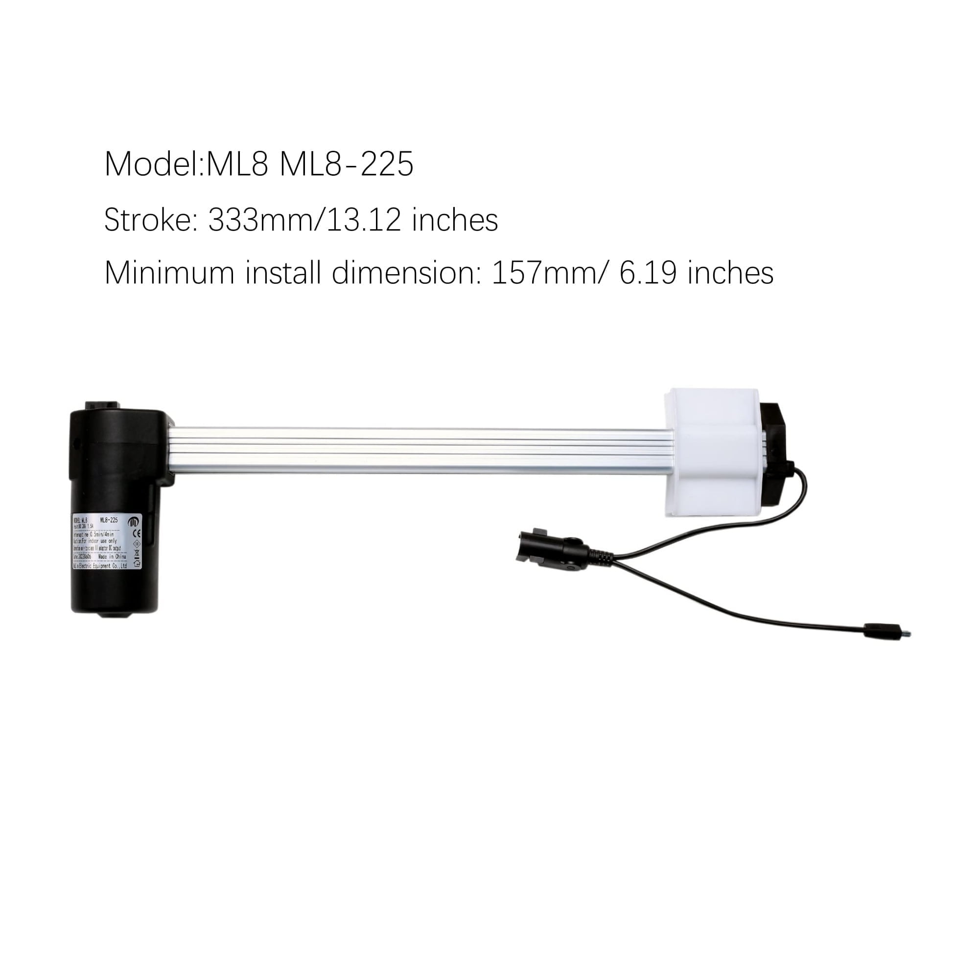 Power Recliner Lift Chair Mulin Motor Replacement with Cord Model ML8 ...