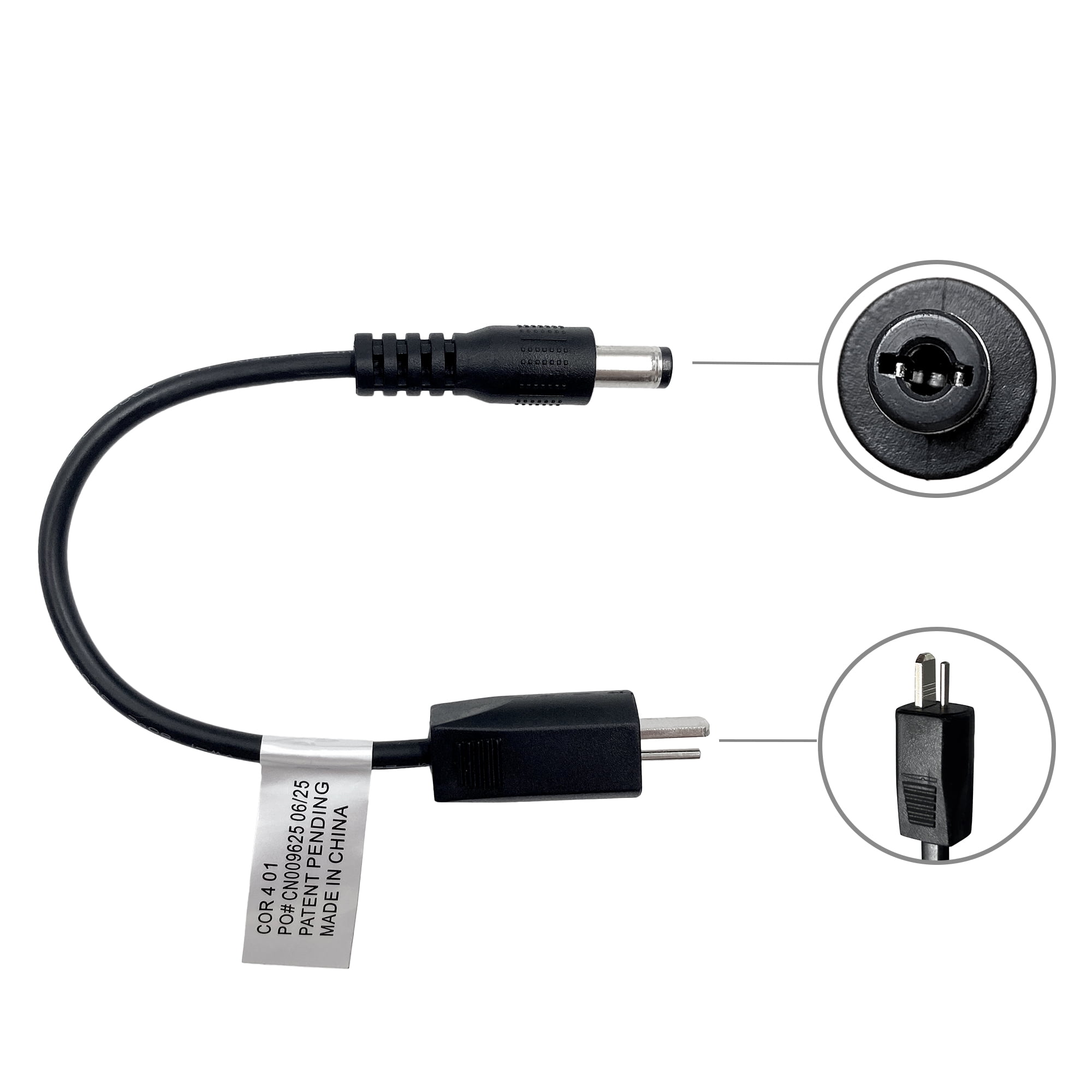 Power Recliner Lift Chair Raffel Systems Conversion Cable Round Barrel ...