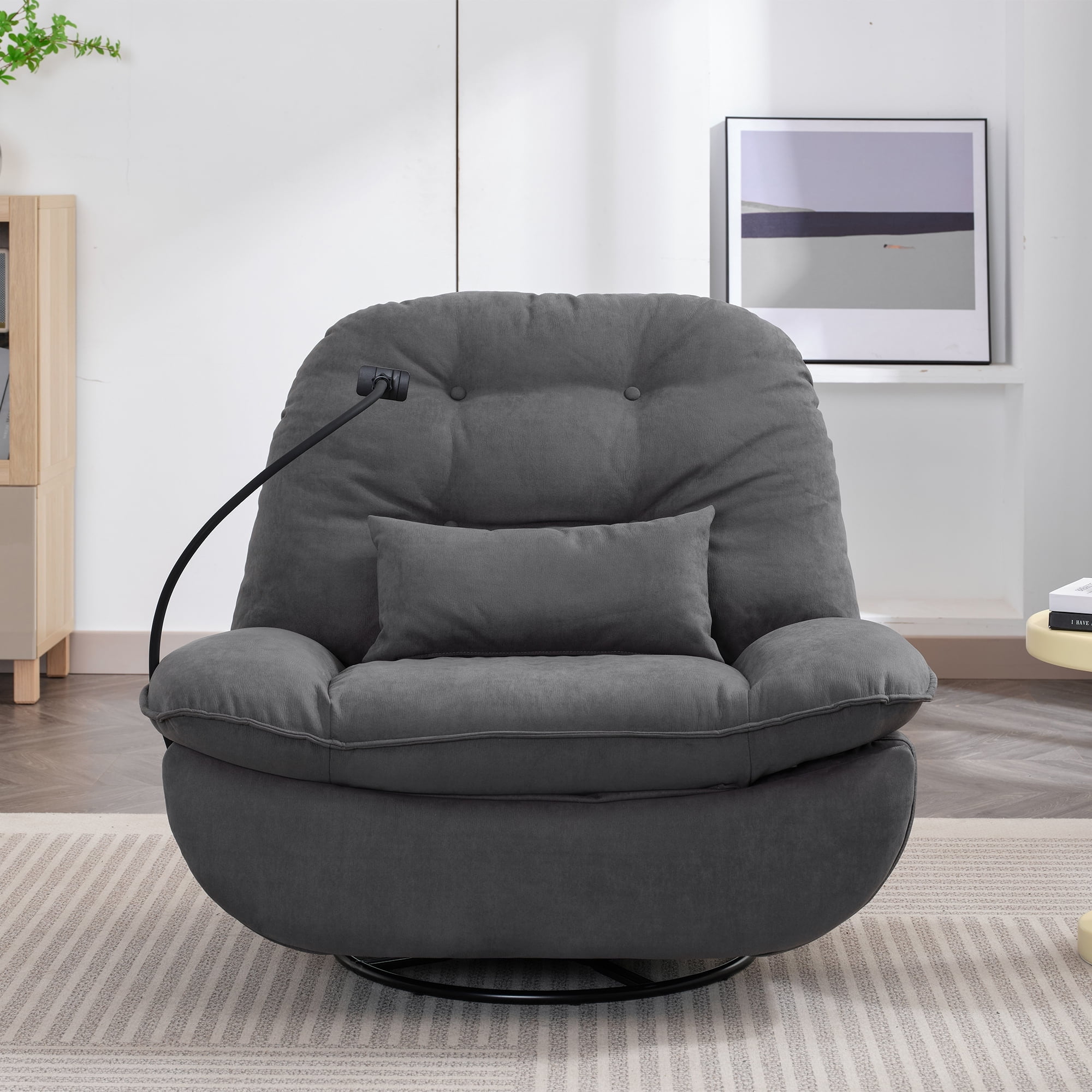 Power Recliner Swivel Glider USB Charger With Bluetooth Music Player ...