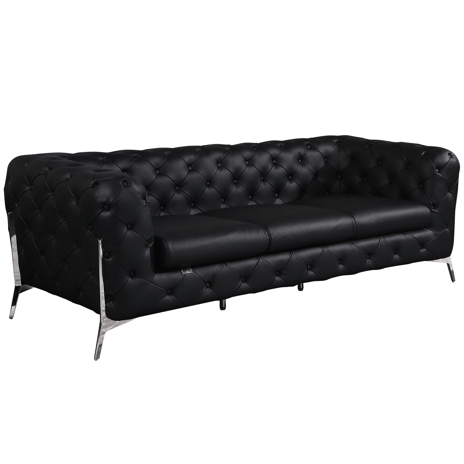 Power Reclining Leather Couch | Suited for Game Rooms | Solid Brazilian ...