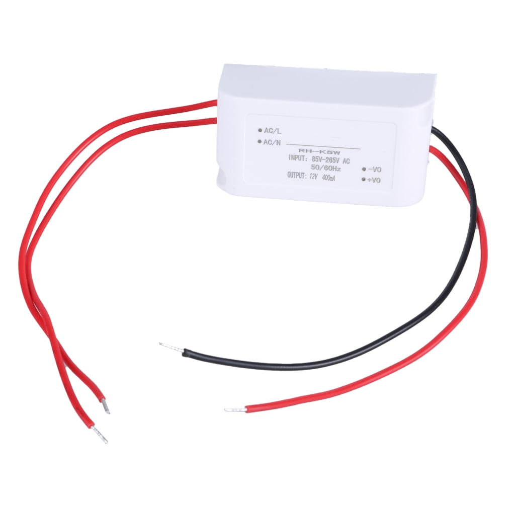 Power Regulator Converter Module Voltages Reduce Adapter Convert 85V-265V to 12V 400mA for ...