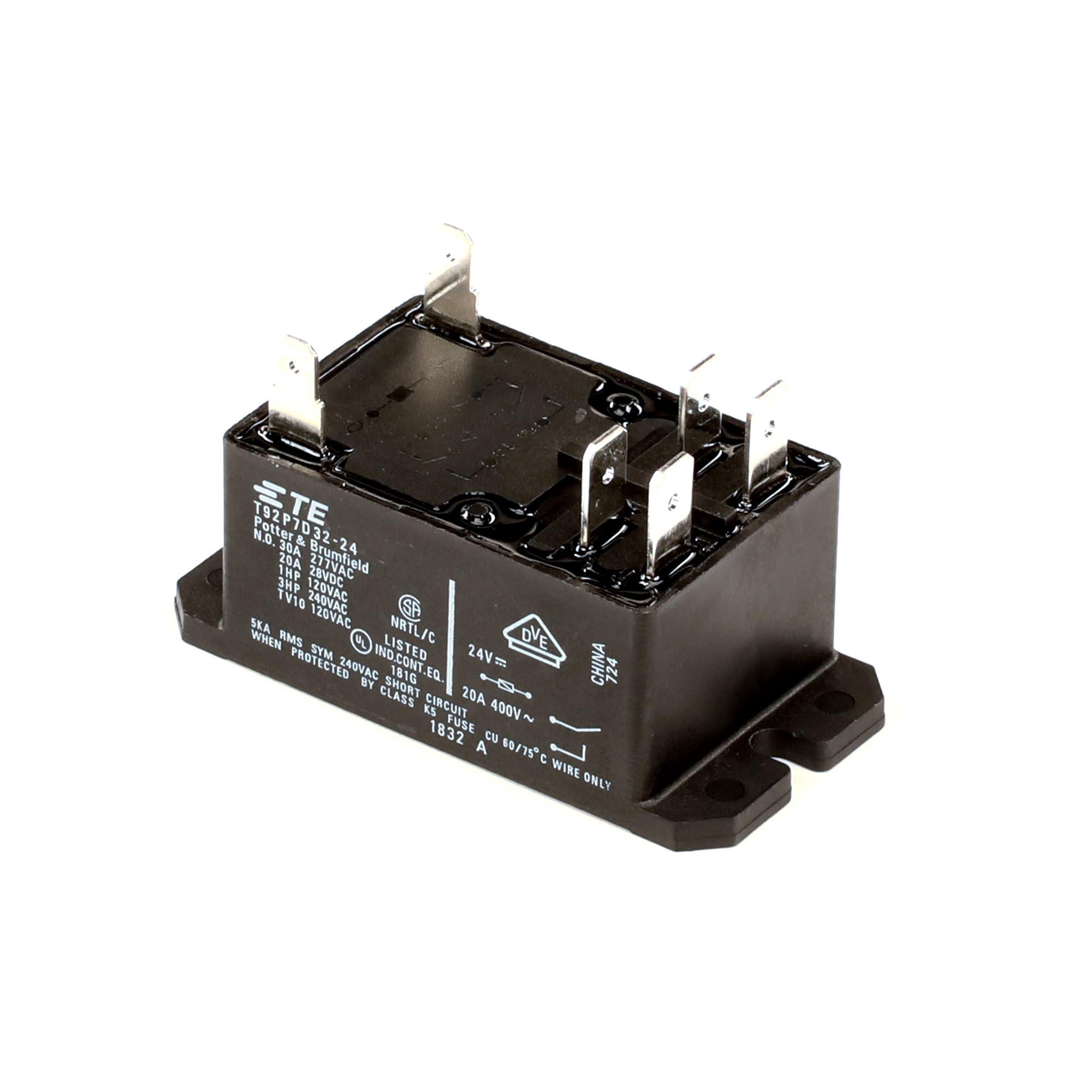 Schaerer Power Relay T92 24V Dc 25A 3370063770 - Genuine OEM ...