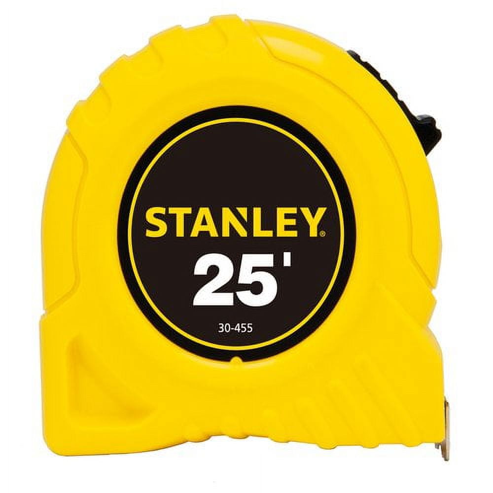 Power Return Tape Measure, Plastic Case, 1" X 25ft, Yellow | Bundle of ...