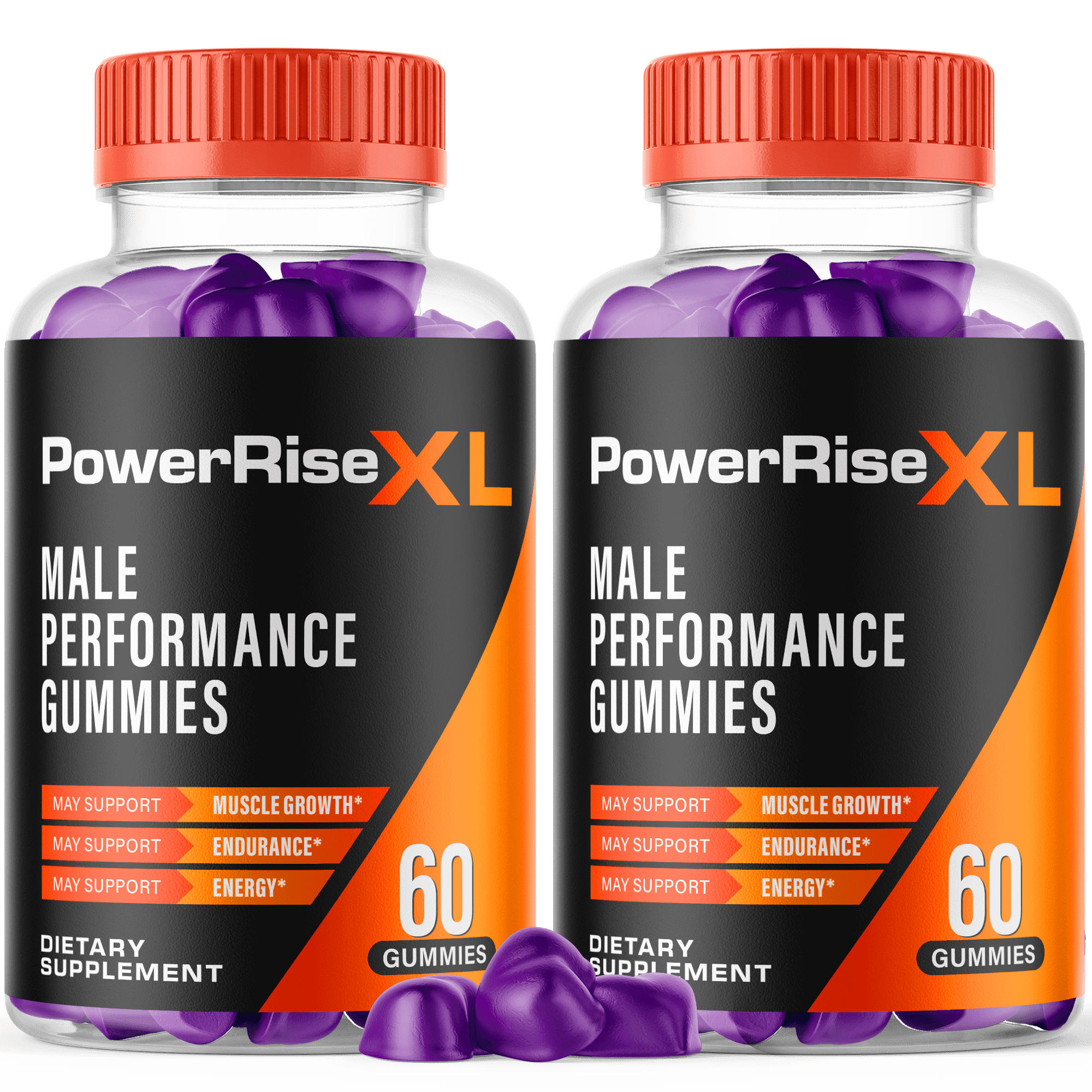 Power Rise XL Mens Gummies Advanced Formula Chewable Supplement 120 ...
