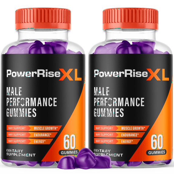 Power Rise XL Mens Gummies Advanced Formula Chewable Supplement 120 ...