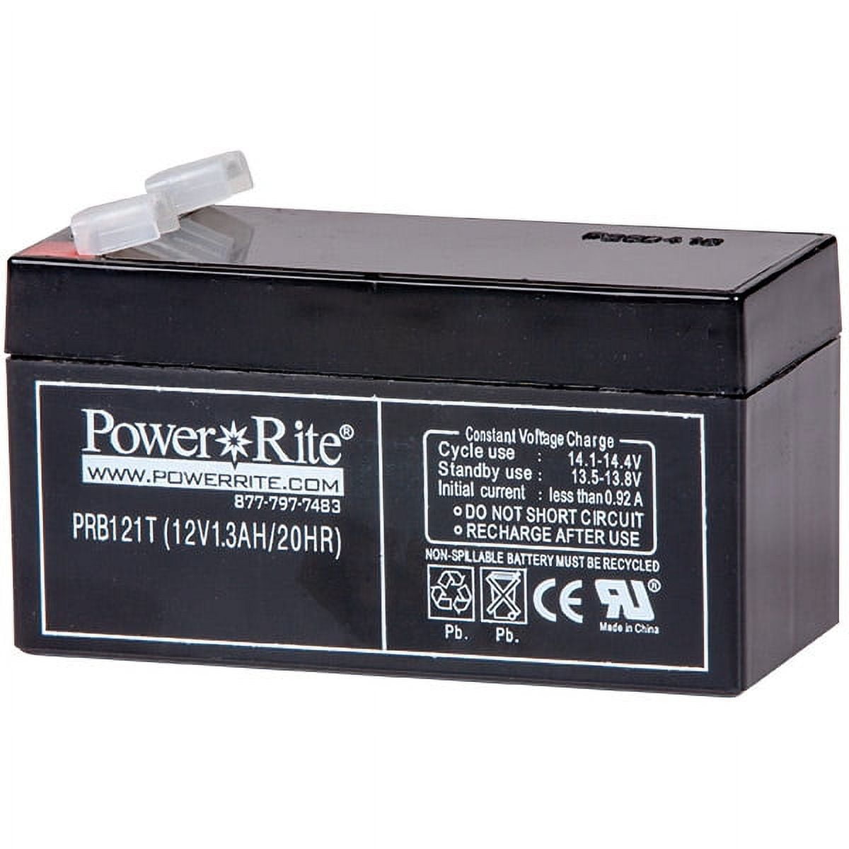 Power Rite® Battery, 12V, 1.3 Ah, 1/Each - Walmart.com