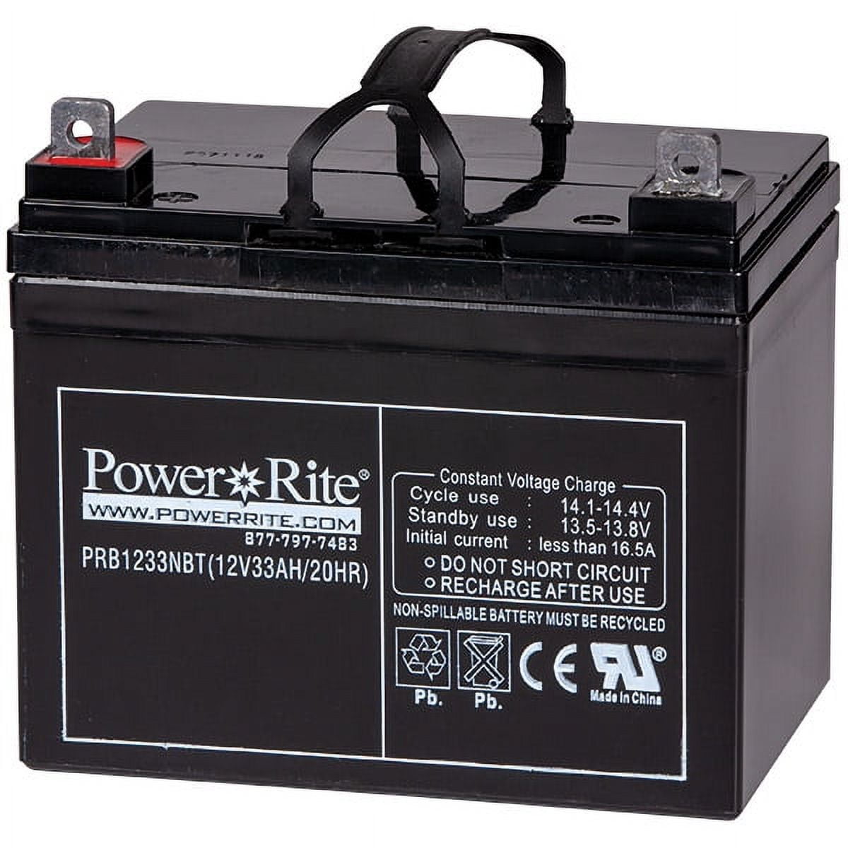 Power Rite Battery, 12V, 33 Ah (1 Unit) - Walmart.com