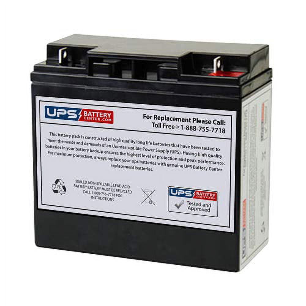 Power Rite PRB1218-NB 12V 18Ah Sealed Lead Acid - AGM - VRLA ...