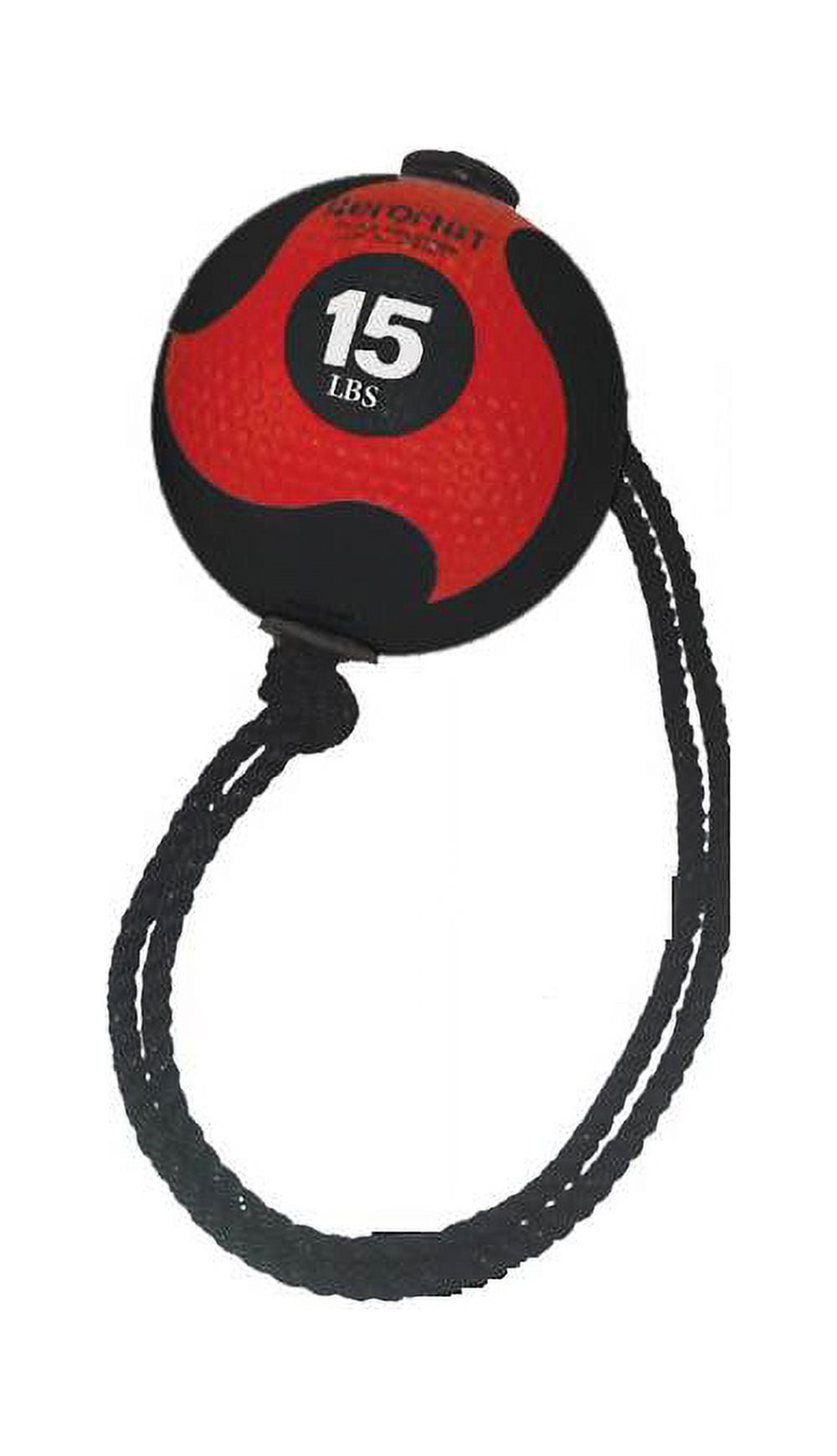 Power Rope Medicine Ball in Red - Walmart.com