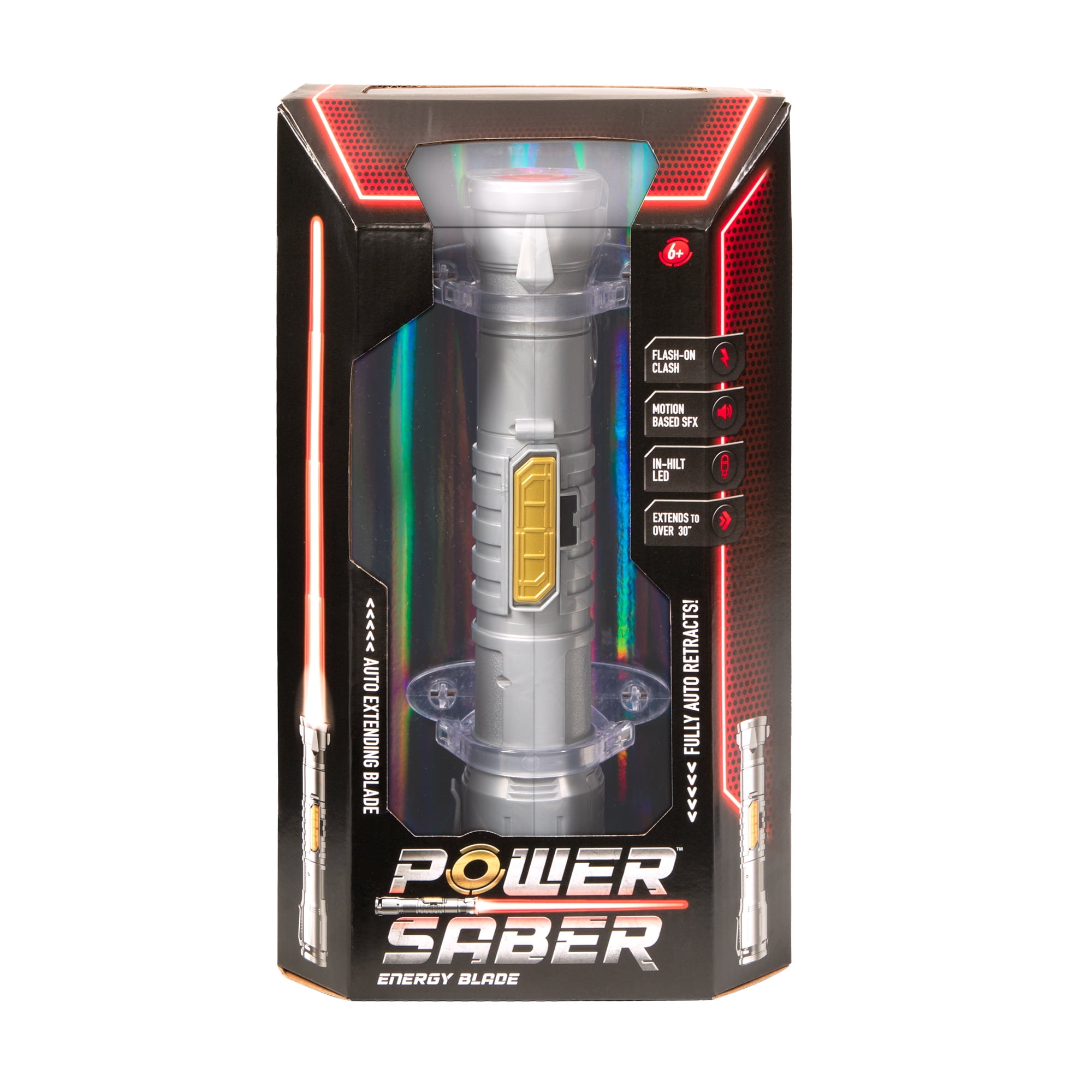 Power Saber Energy Blade Red with Realistic & Safe Battle Action ...