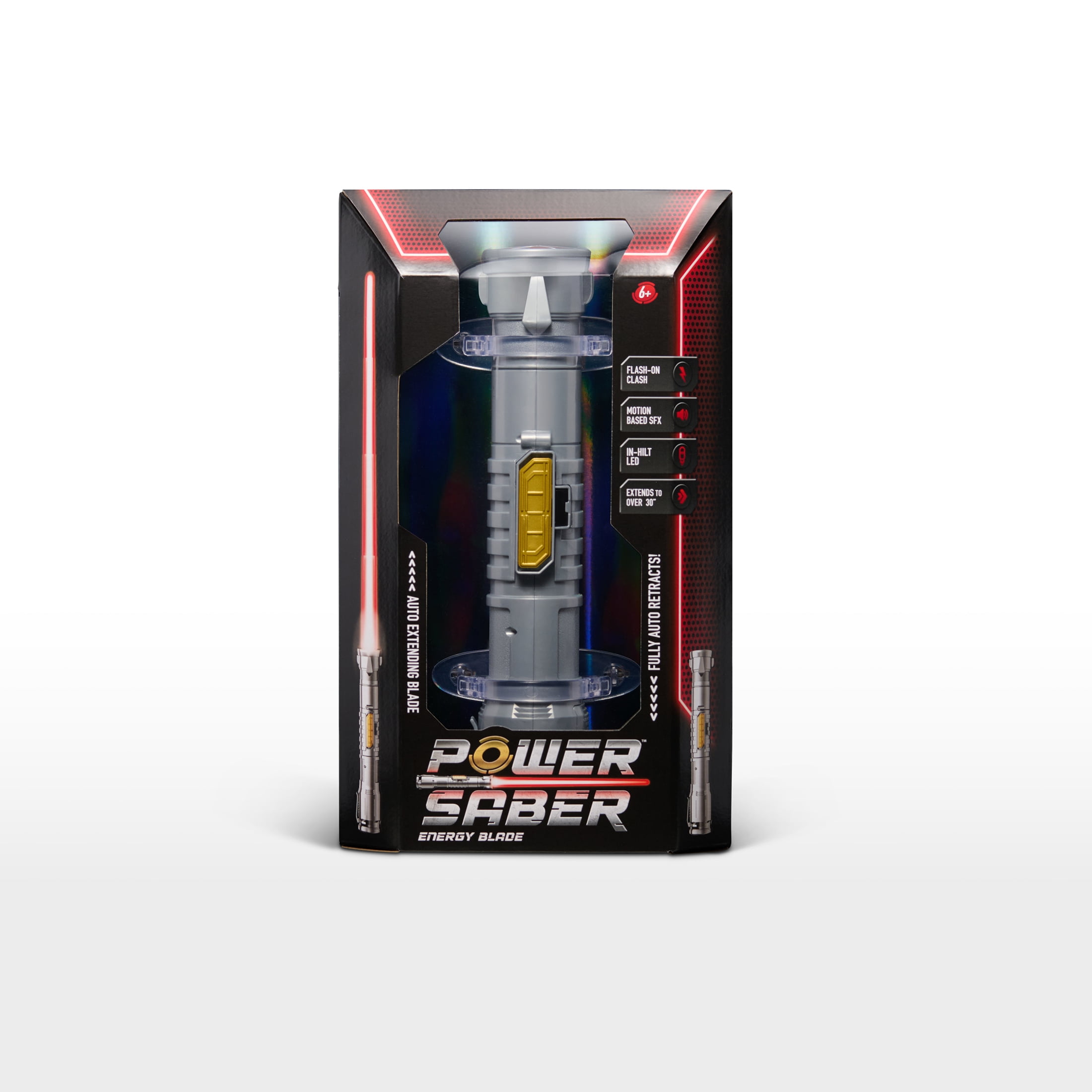 Power Saber Energy Blade Red with Realistic & Safe Battle Action ...