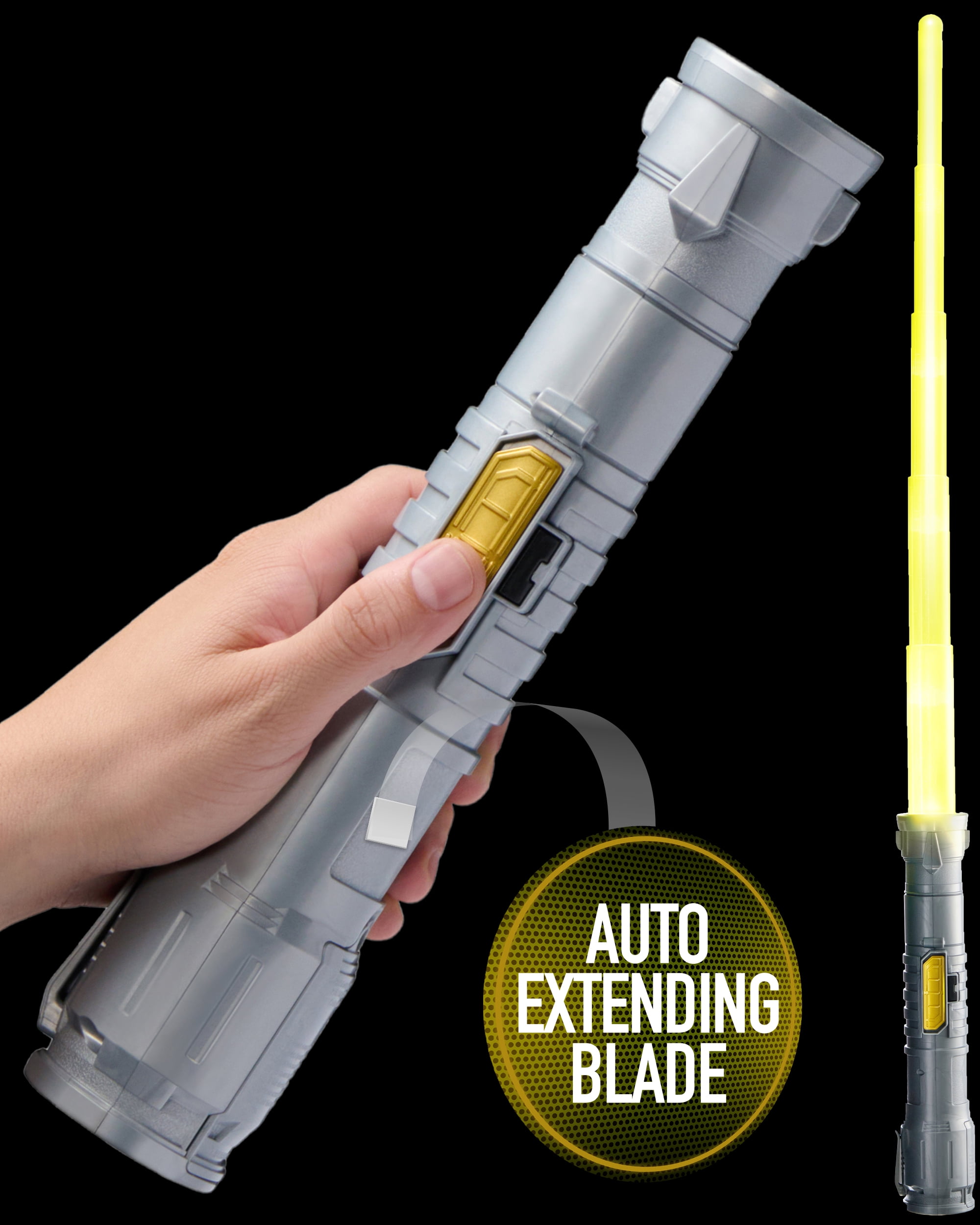 Power Saber Yellow Limited Edition 35'' Realistic Auto Extend & Retract ...