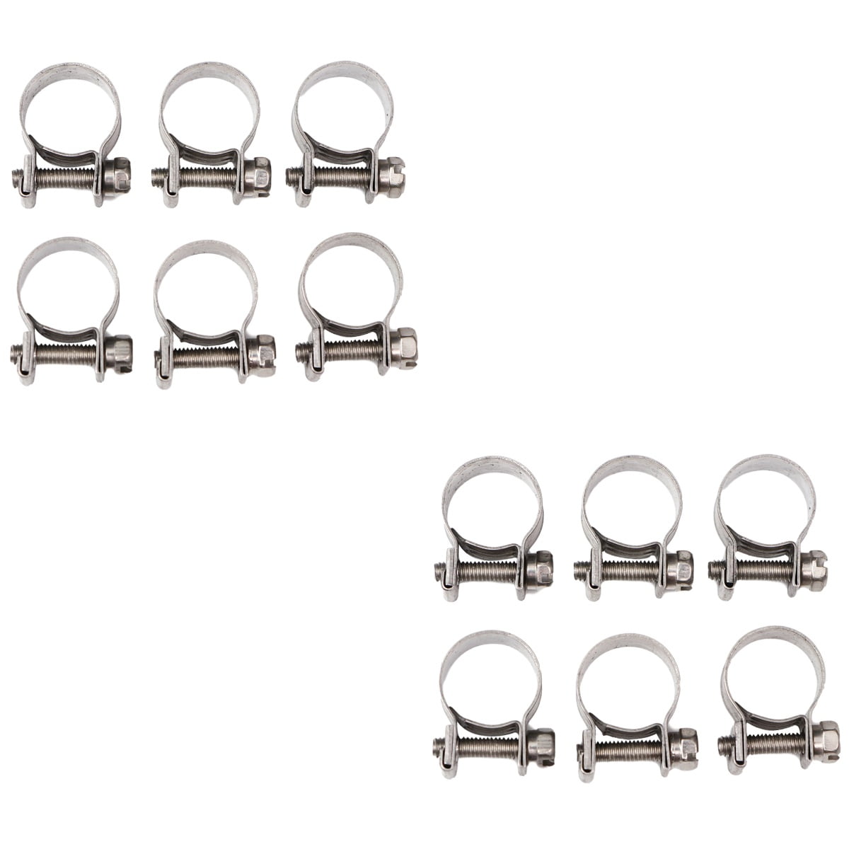 Power- Seal Worm- Drive Kit Hose Clamp Fuel Line Clamps Stainless Steel ...
