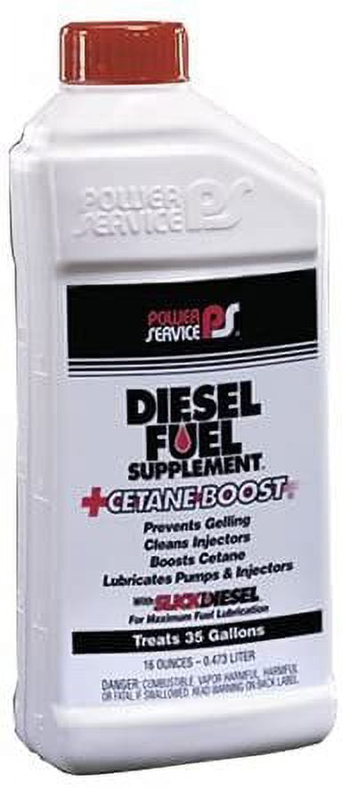 Power Service 01016-09 16 Ounce 01016 + Cetane Boost Diesel Fuel ...