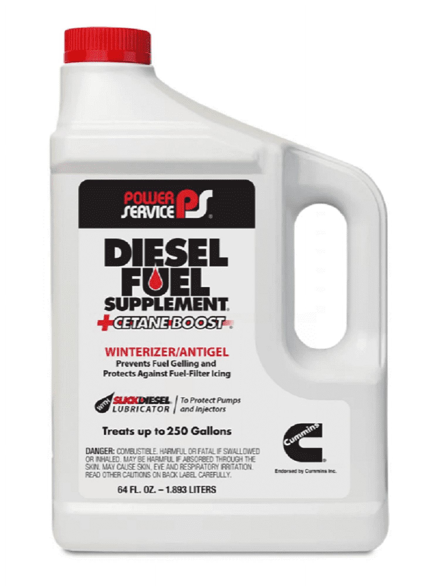 Power Service 1064 Diesel Fuel Supplement +Cetane Boost, 64 oz ...