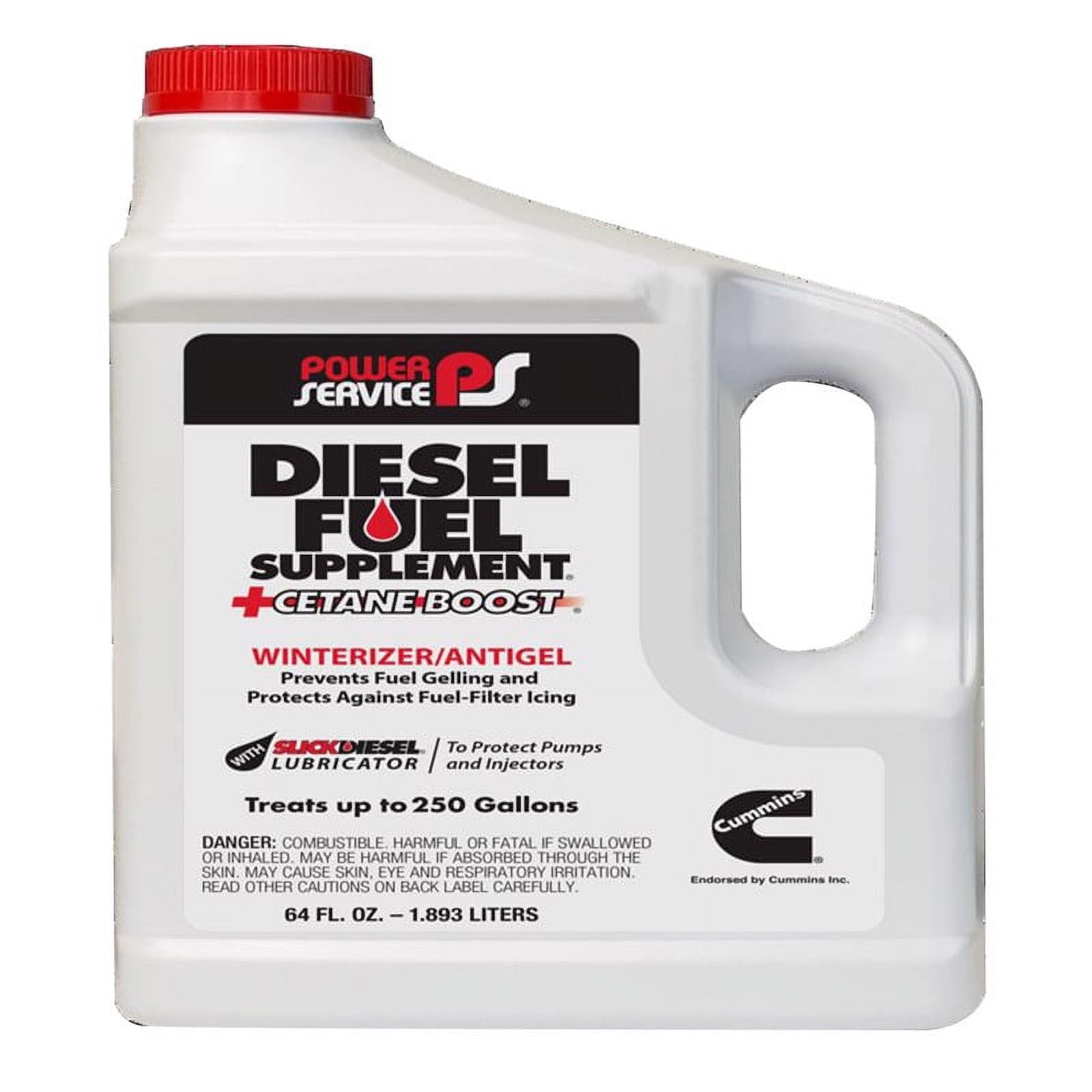 POWER SERVICE 1064-06 Diesel Fuel Supplement Plus Cetane Boost, 64 oz ...