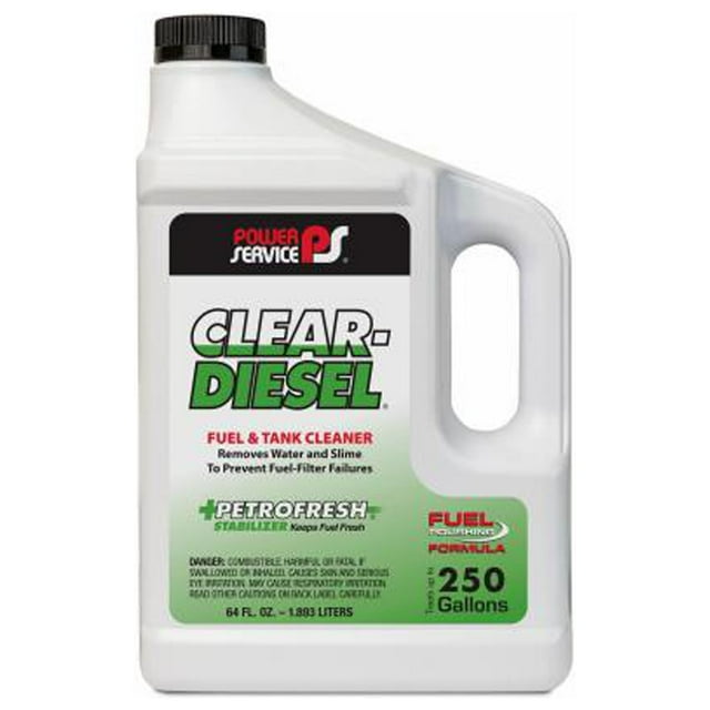 Power Service 9264-06 Automotive Diesel Fuel & Tank Cleaner, Water ...