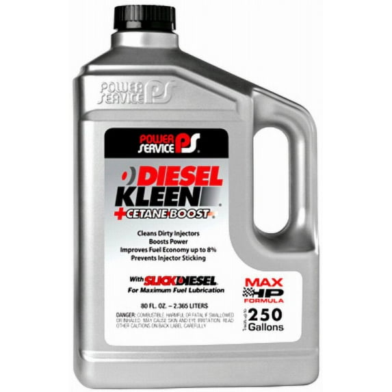 Power Service Diesel Kleen Cetane Boost 80 oz Diesel Fuel Injector ...