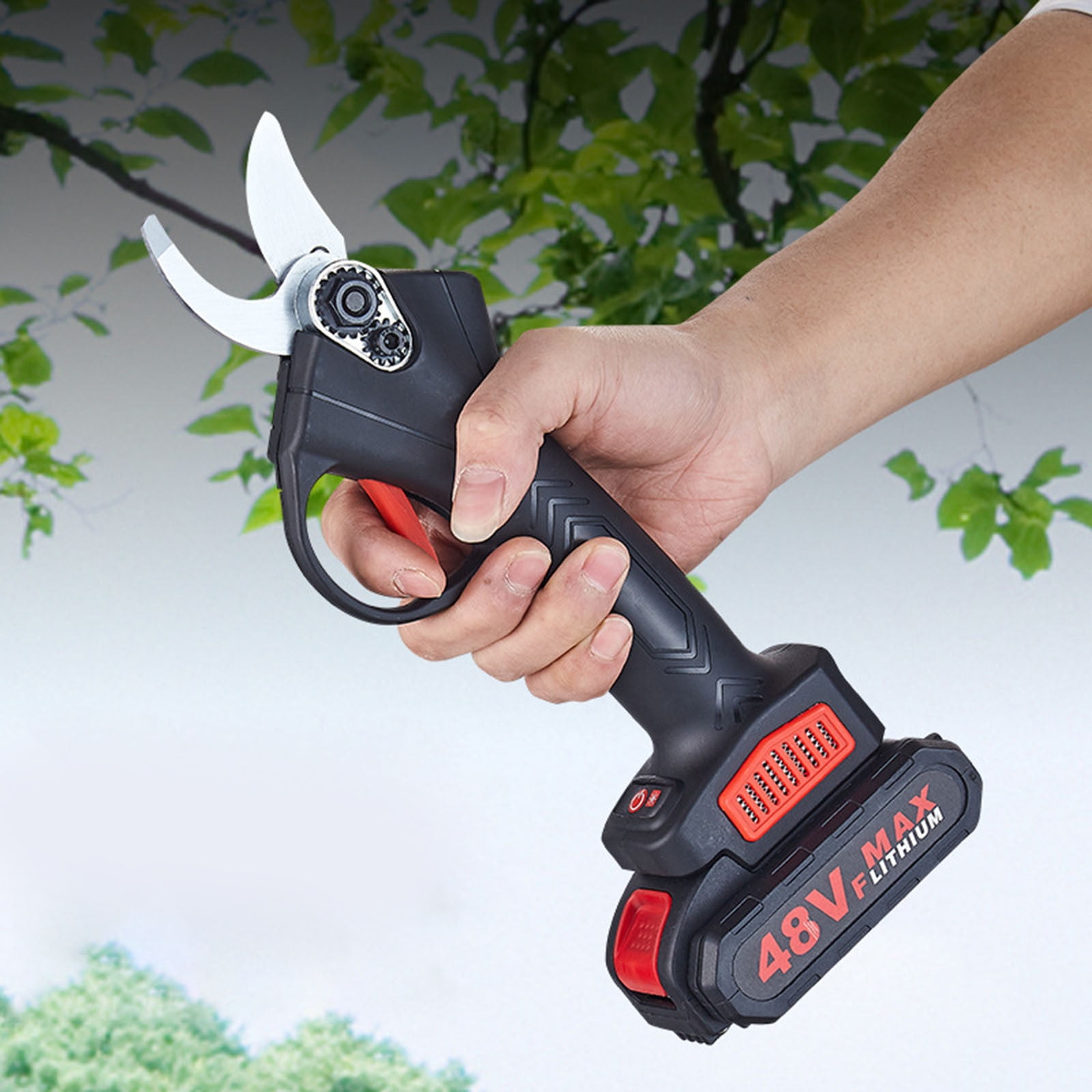 Power Shears, 2025 Upgraded Electric Gardening Pruning Scissors, High ...