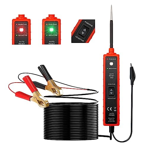 Power Short Circuit Probe Tester, 6V-24V LED Test Light, Short-Circuit ...