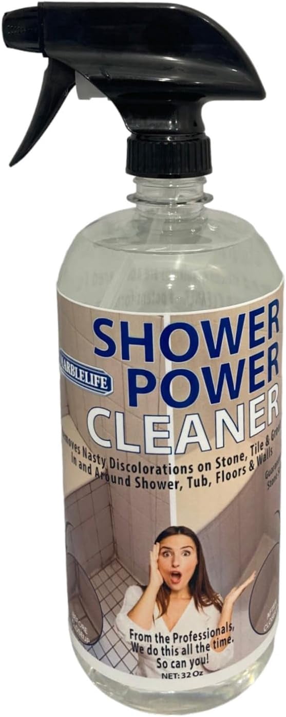Power Shower Cleaner, Heavy-Duty Shower & Tub Bathroom Cleaner, A Must ...
