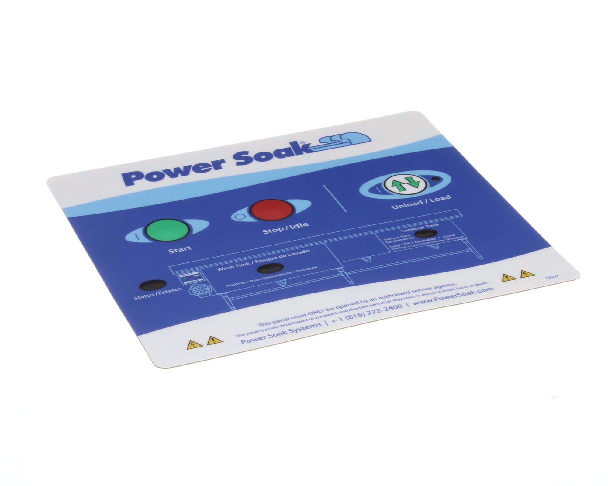 Power Soak Systems 33507 Ps-225 Overlay Control Panel - Walmart.com