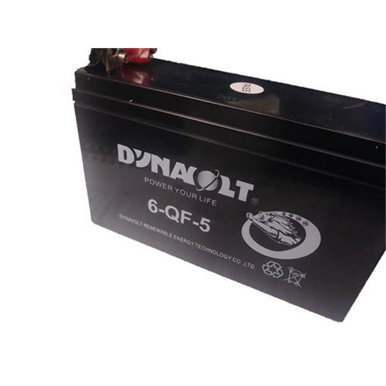 Power-Sonic 6QF5 12V-5A Power-Sonic Battery - Walmart.com
