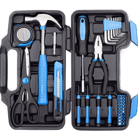 Power Source 39-piece Tool Set with Storage Case for DIY Home ...