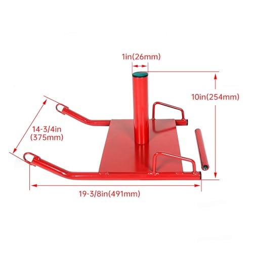 Power Speed Sled w/Harness&Padded Weighted Drag Sport Training Running ...