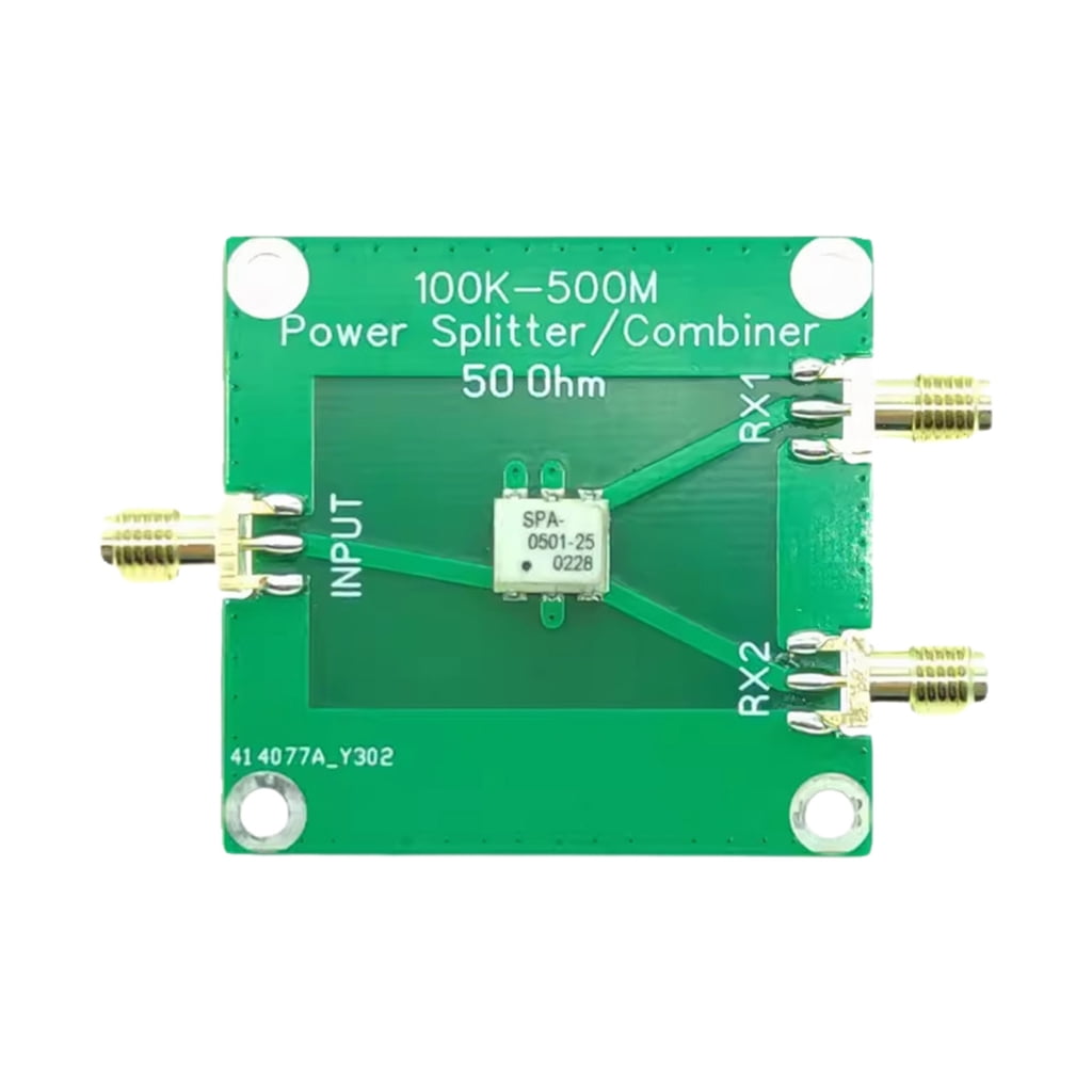 Power Splitter 100K-500MHz Frequency RF Microstrip 2Way One Channel ...