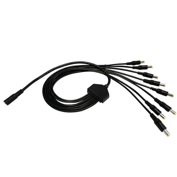 Power Splitter Cable 1 Female to 2/3/4/5/8/10 Male DC5.5mm x 2.1mm ...