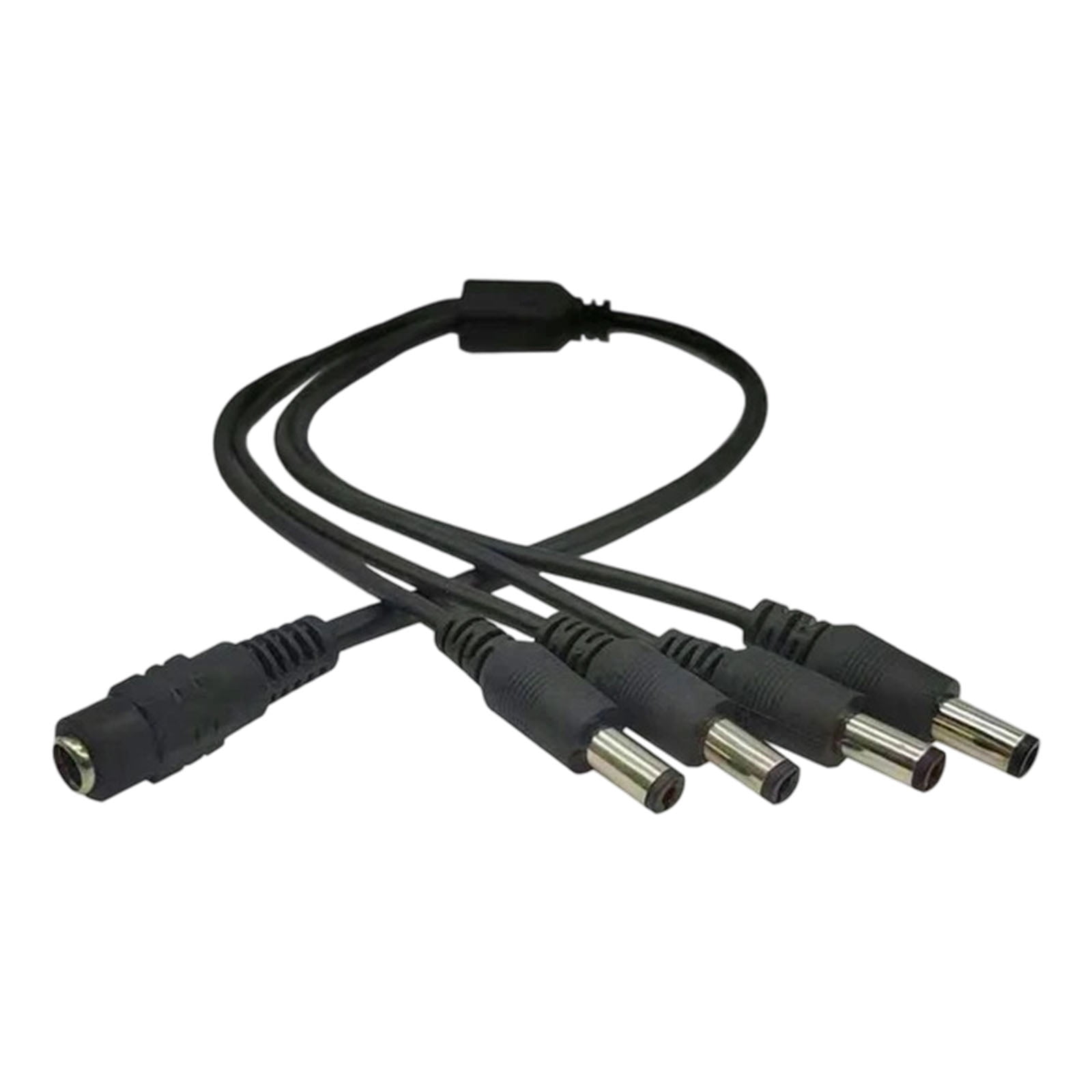 Power Splitter Cable Female Male Extend Power Cord Surveillances Grade ...
