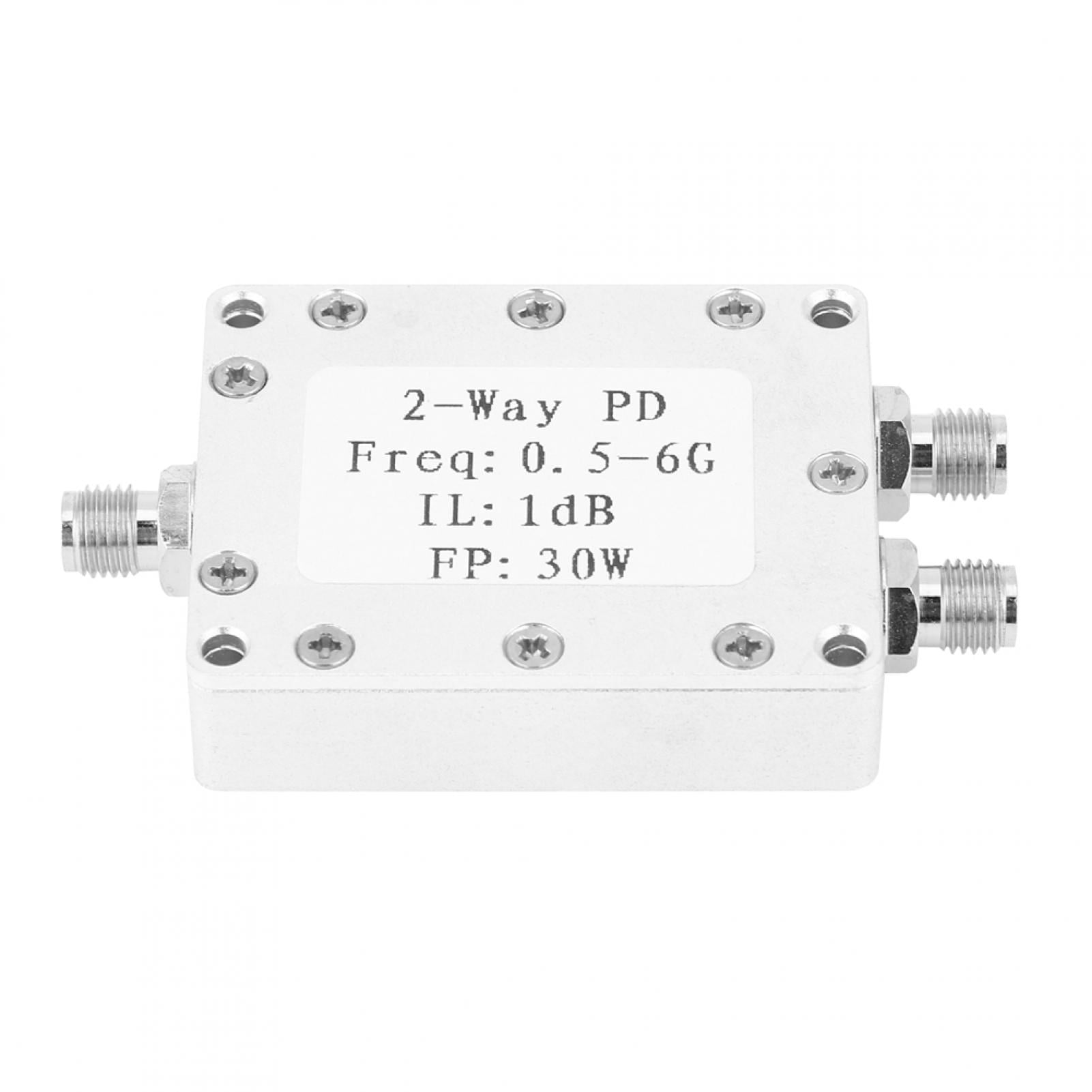 Power Splitter, Sandblasting Durable 2-Way Power Divider, Natural Color ...
