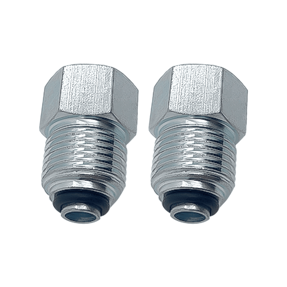 Power Steering Adapter Fitting with Inverted Flare O-Ring (2PCS ...