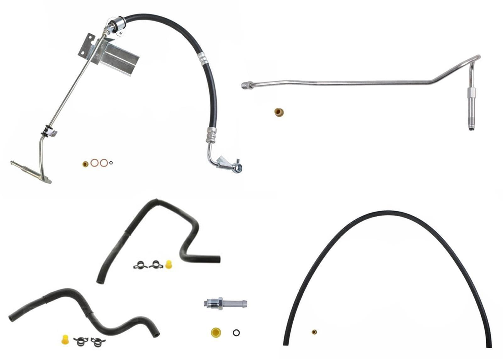 Power Steering Pressure Hose Return Cooler Kit for 2005-2010 for Nissan ...