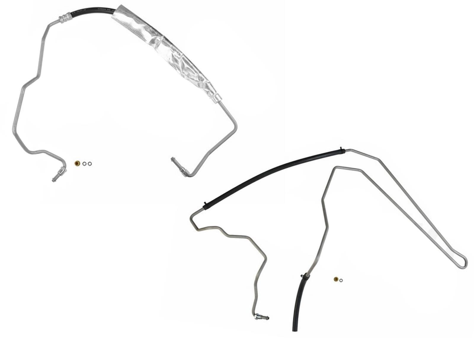 Power Steering Pressure & Return Hose Kit - for Buick for Allure, for ...
