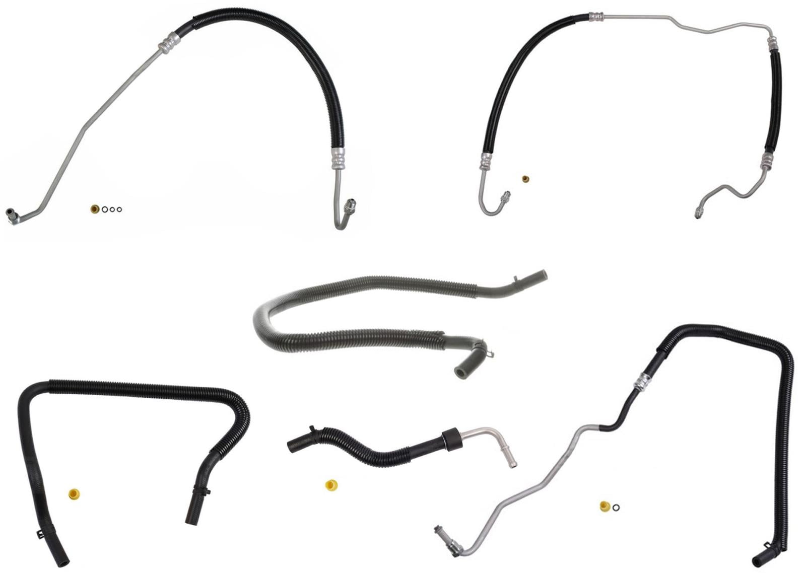Power Steering Pressure + Return Hoses for F250 F350 Super Duty 6.4L ...