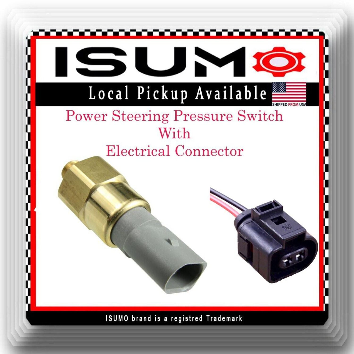 Power Steering Pressure Sensor W/ Connector Fits TT VW Beetle Golf ...
