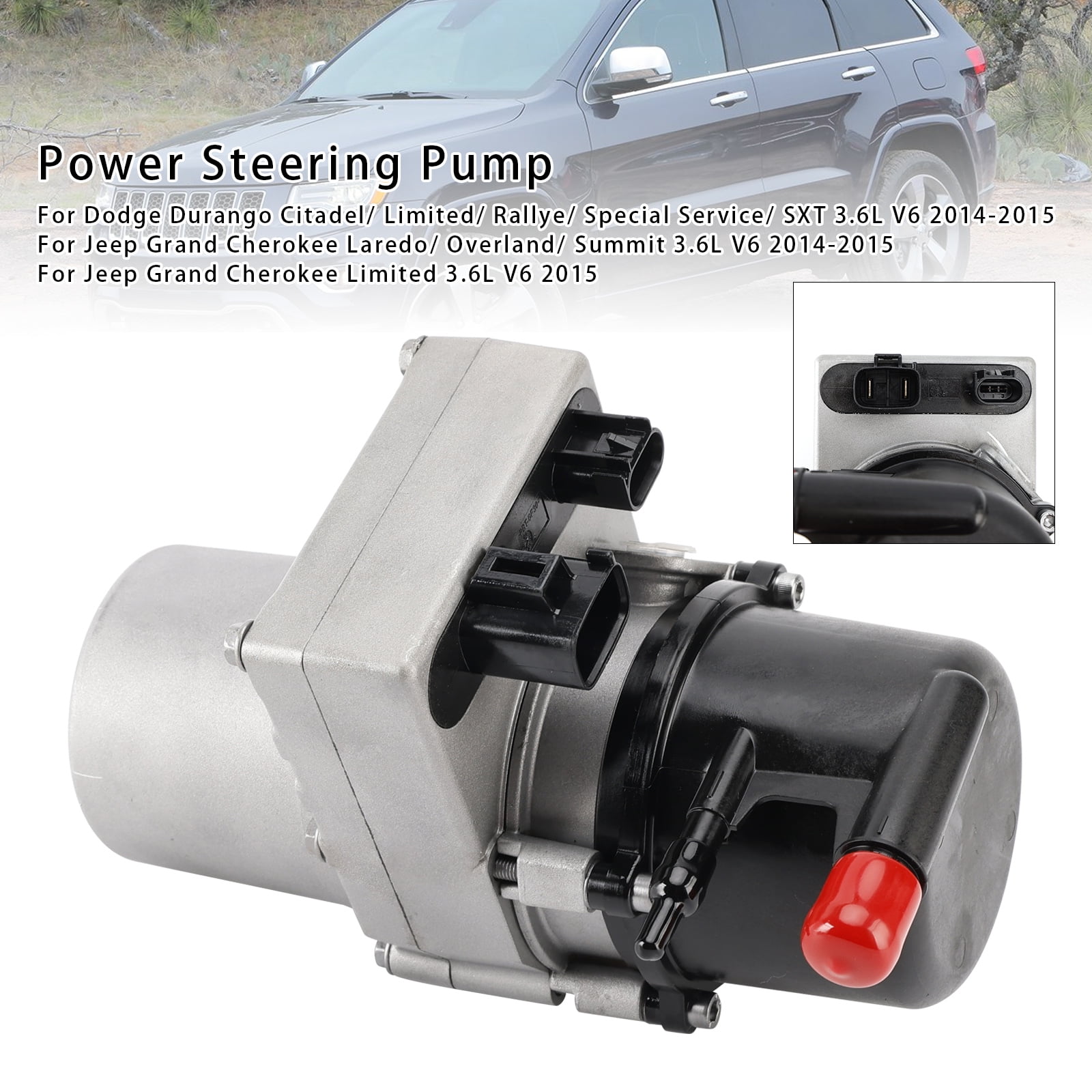 Power Steering Pump 5154663AB Fit For Jeep Grand Cherokee 3.6L V6 2014 ...