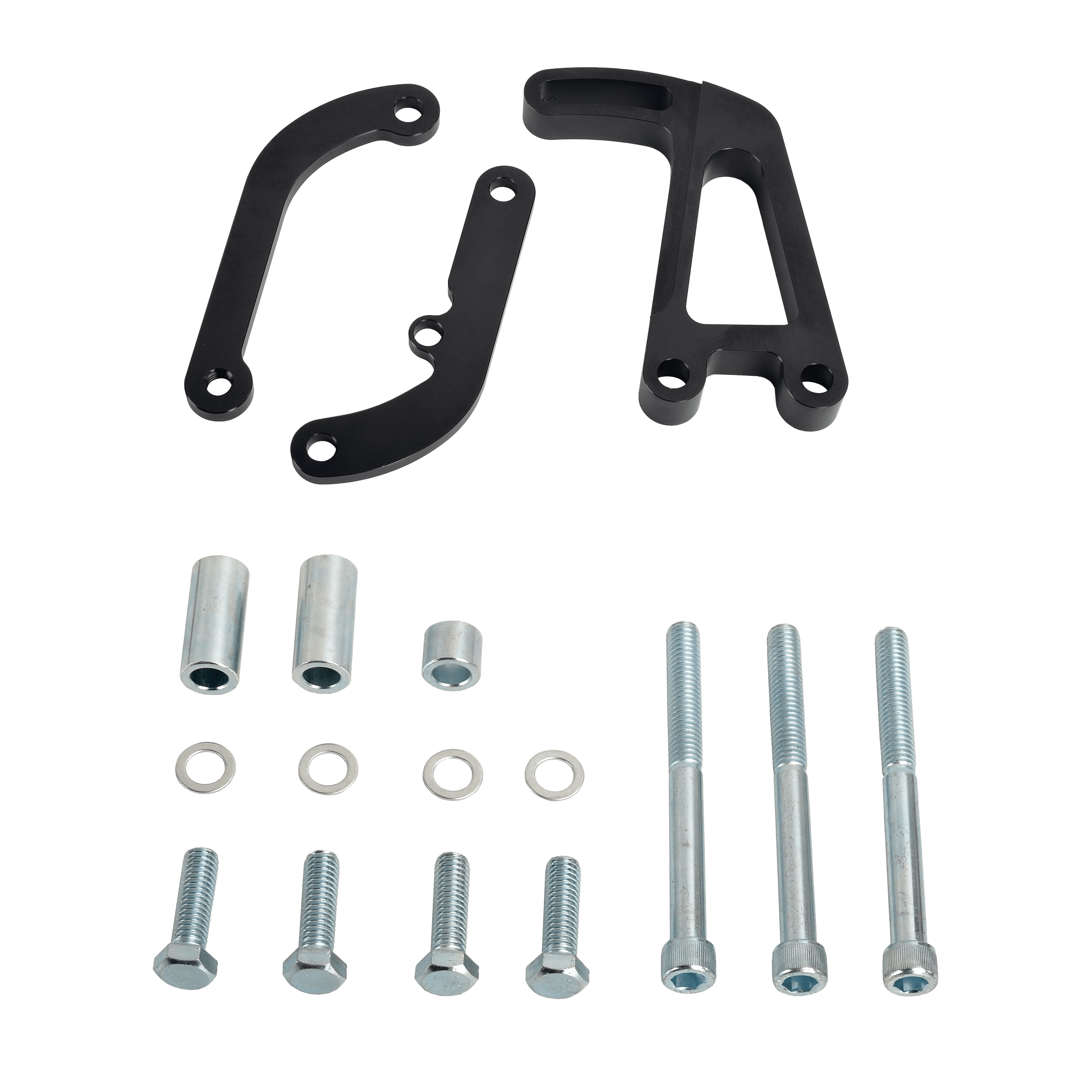 Power Steering Pump Bracket Polished for SBC Chevrolet 327 350 383 LWP ...