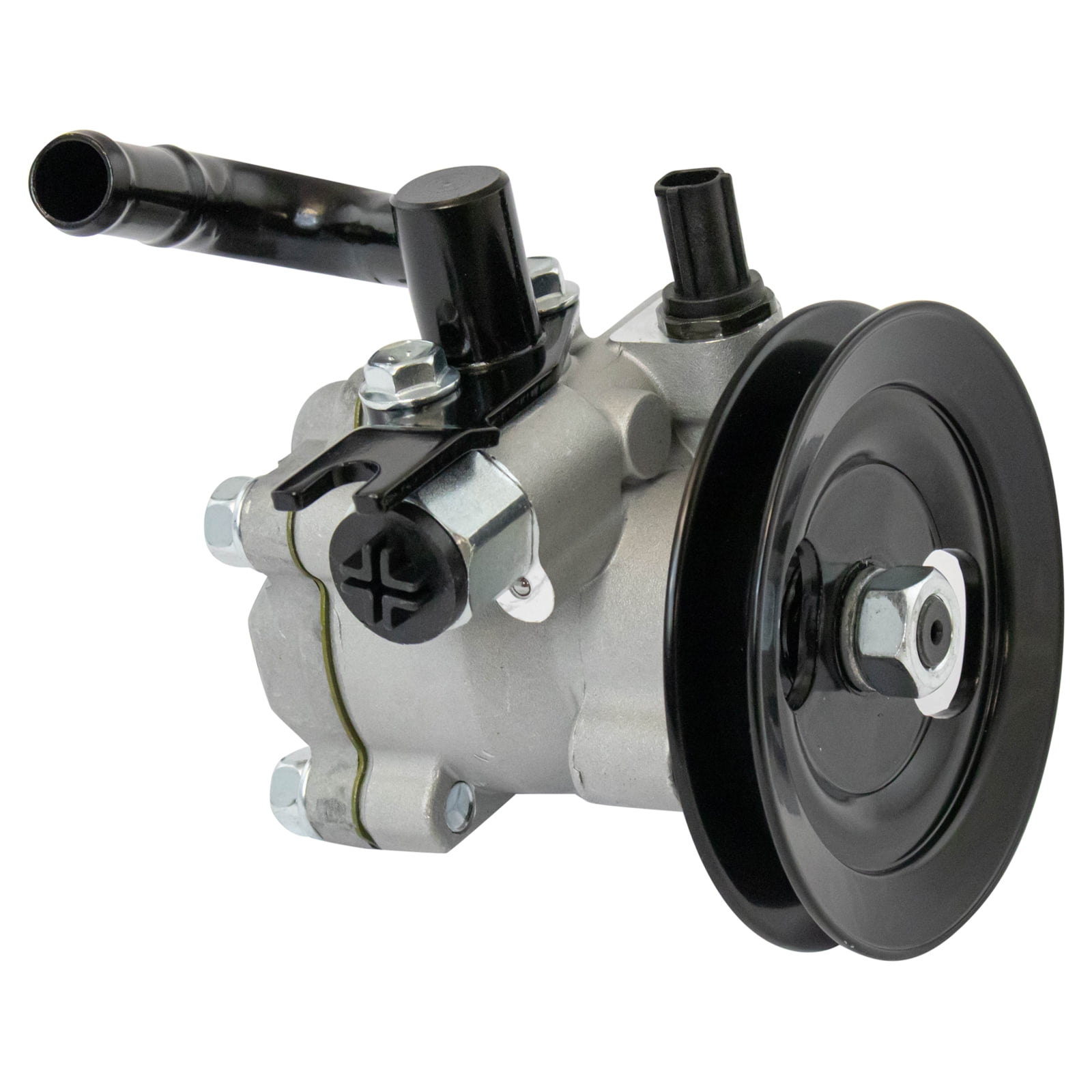 Power Steering Pump with Pulley New for Kia Rio Hyundai Accent PSA67680 ...