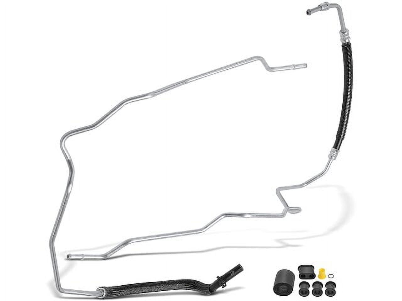 Power Steering Return Line Hose Assembly 2 - Compatible with 2010 ...
