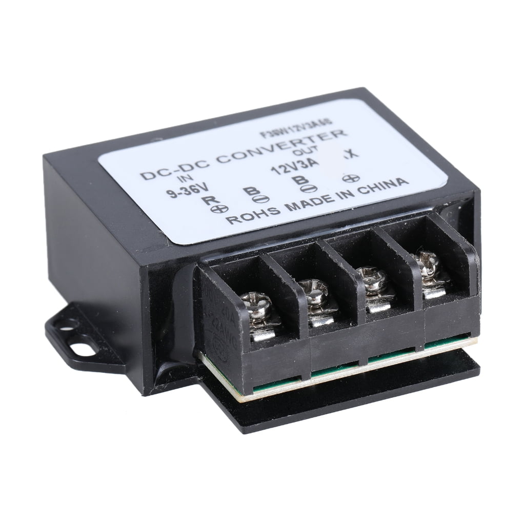 Power Step Down/Up Module 9V-36V to 12V 3A for Travel & Daily Power Solution - Walmart.com