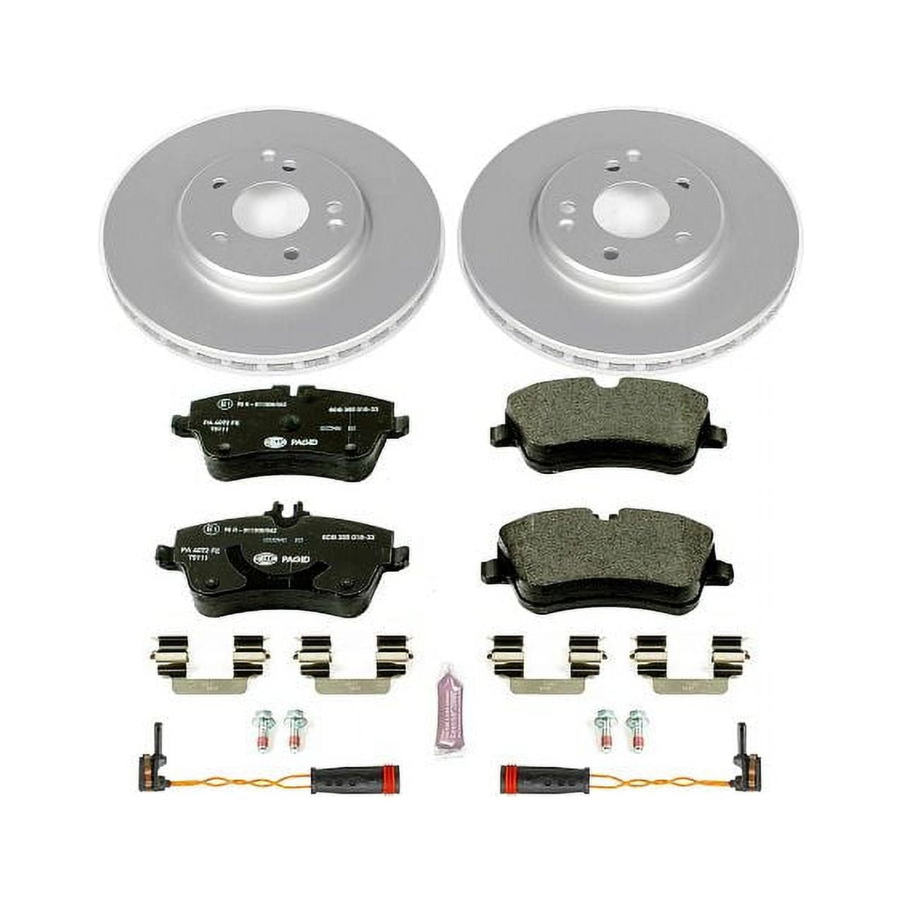 Power Stop ESK2925 Euro-Stop Brake Kit -Front - Walmart.com