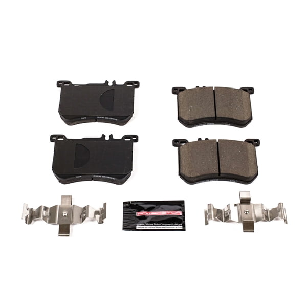 Power Stop Front Z23 Evolution Carbon-Fiber Ceramic Brake Pads Z23-1670 ...