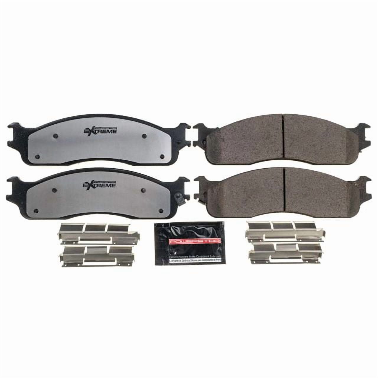 Power Stop Front Z36 Truck & Tow Brake Pad Set Z36-965 - Walmart.com